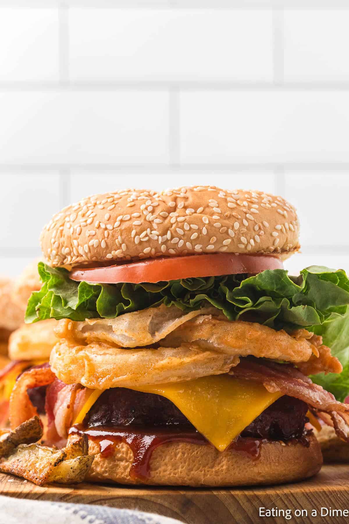 Western Burger - Eating on a Dime
