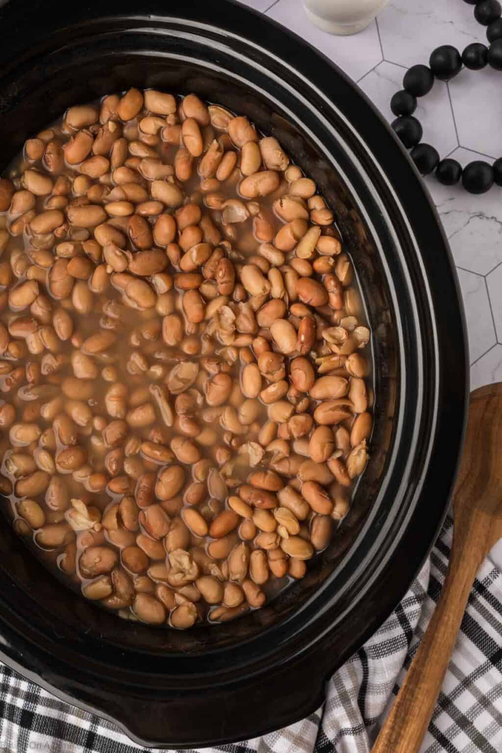 How to Cook Dry Beans in a Crock Pot - Eating on a Dime