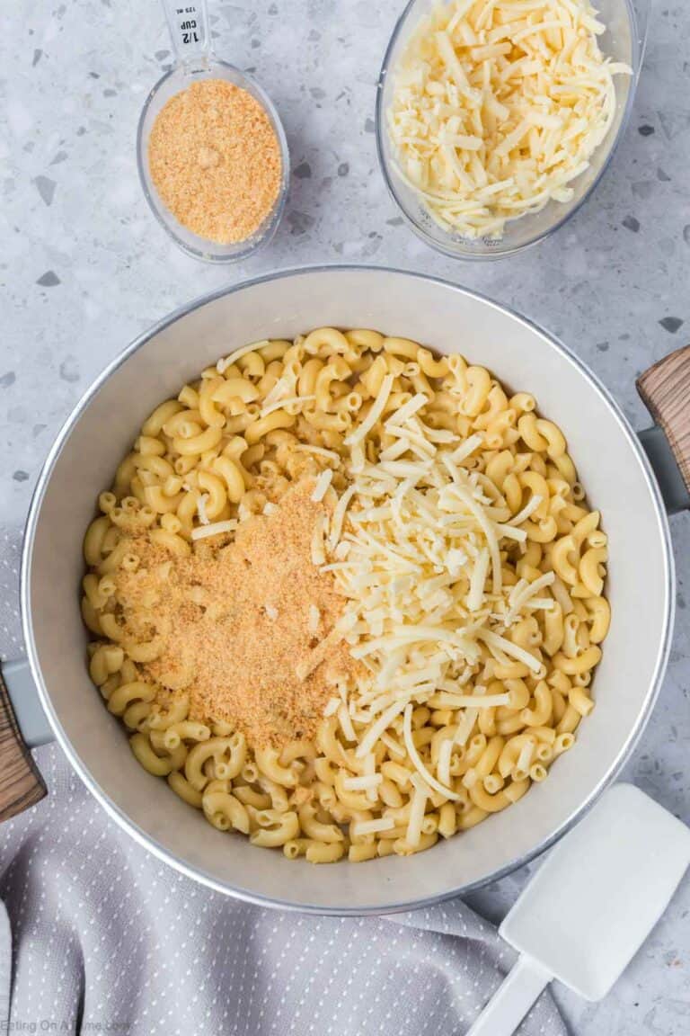 White Cheddar Mac and Cheese - Eating on a Dime