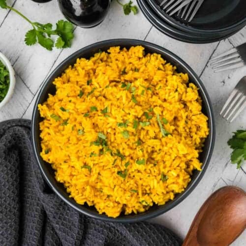 Yellow Rice - Eating on a Dime