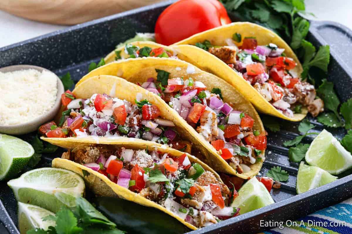Chicken Street Tacos - Eating on a Dime
