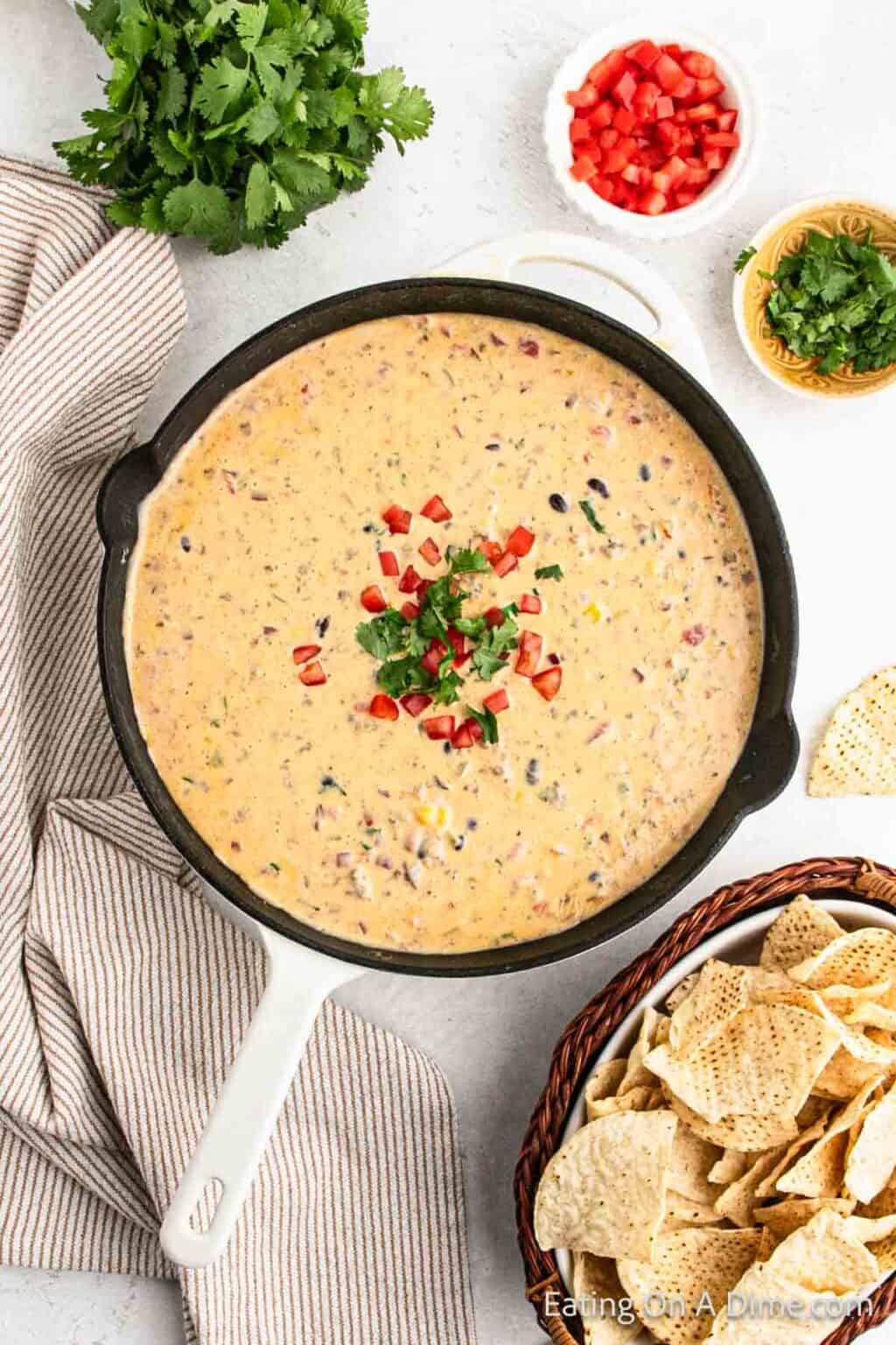 Cowboy Queso Eating On A Dime
