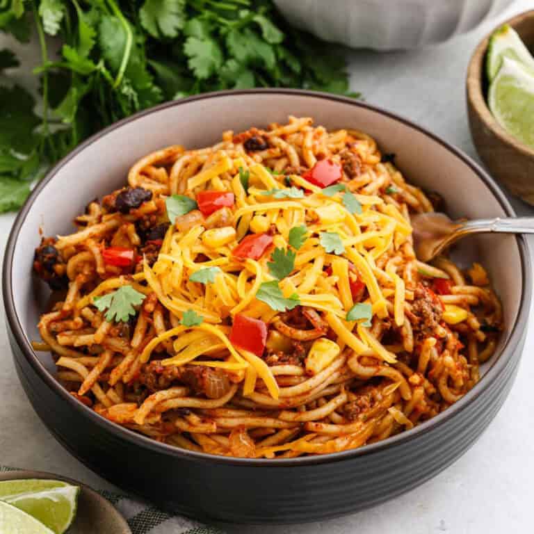 Mexican Spaghetti: A One-Pot Dinner Delight - Eating on a Dime