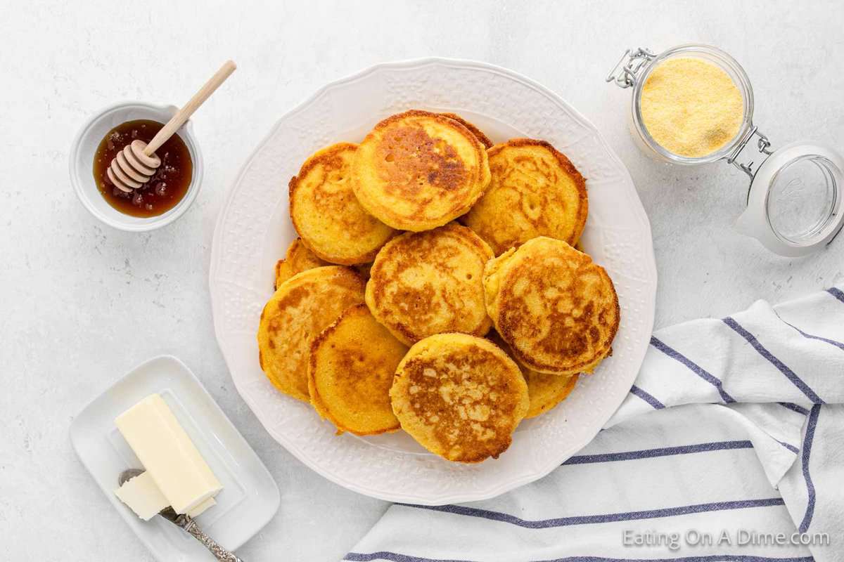 Fried Cornbread Recipe - Eating on a Dime