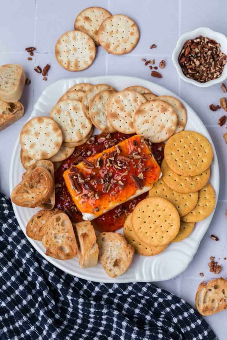 Cream Cheese and Pepper Jelly - Eating on a Dime