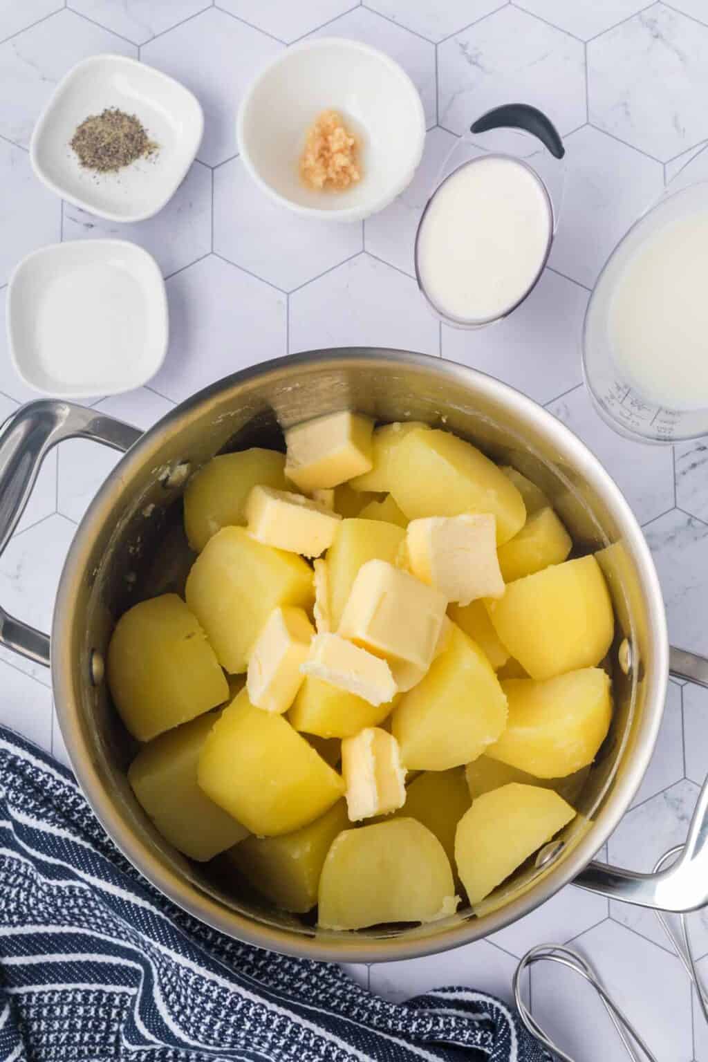 Creamy Yukon Gold Mashed potatoes