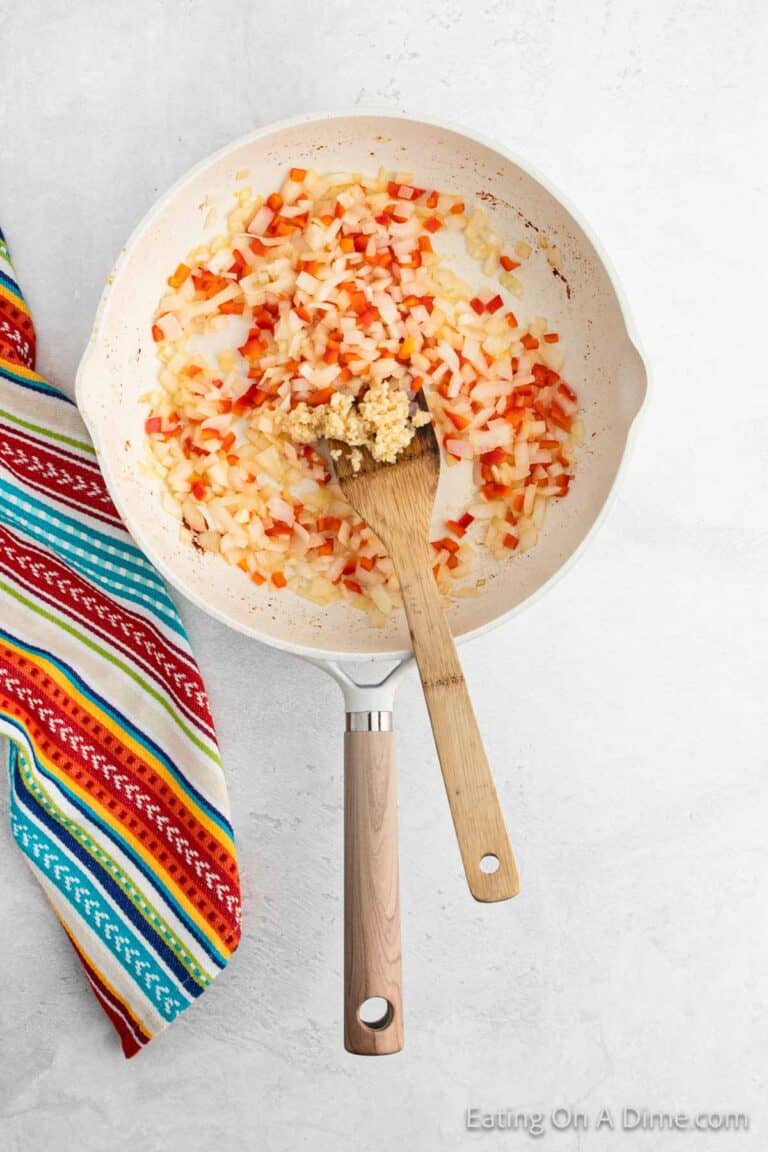 Chicken Enchilada Skillet - Eating on a Dime