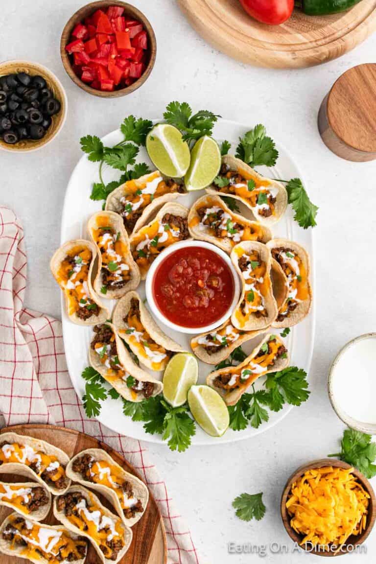 Mini Tacos - Eating on a Dime