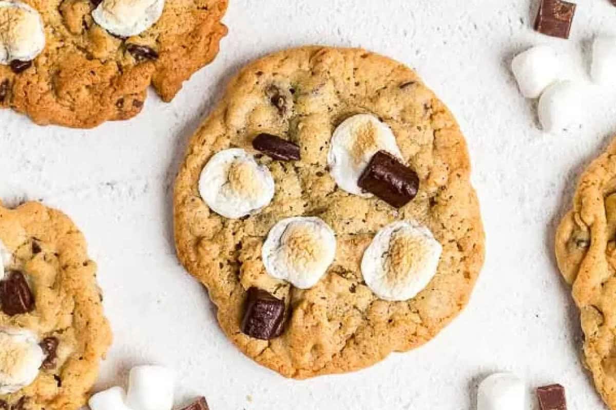 S'mores Cookies - Eating on a Dime