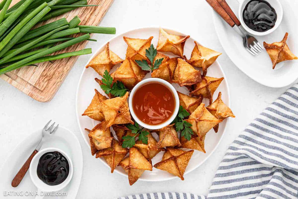 Crab Rangoon - Eating on a Dime