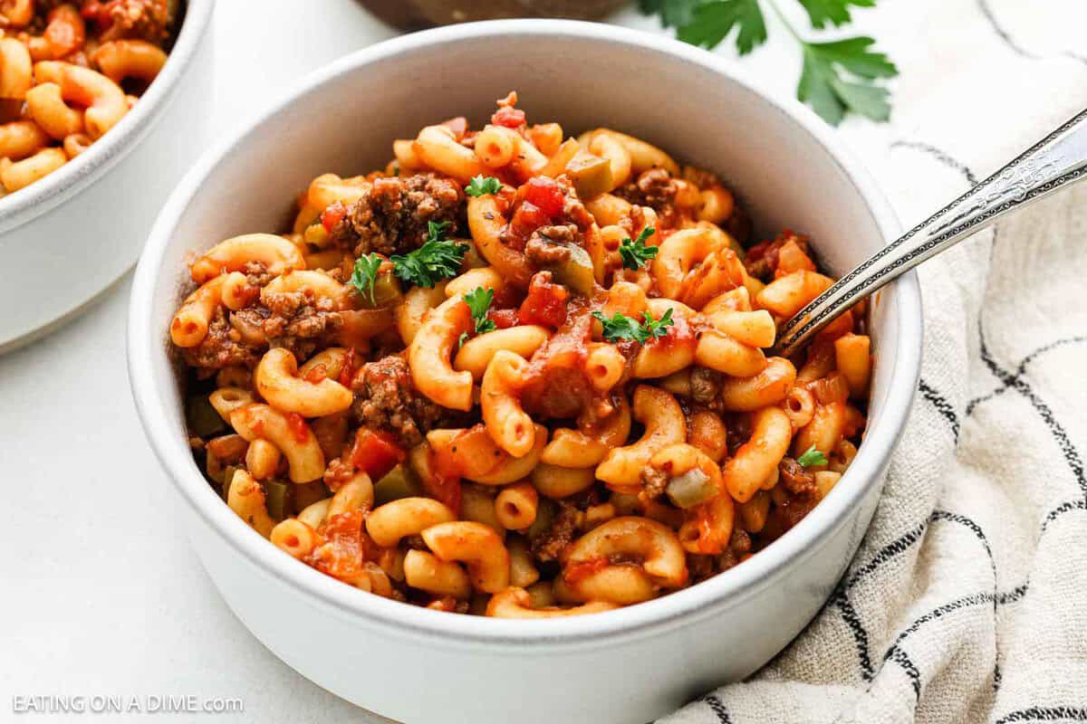 Goulash Recipe - Eating on a Dime