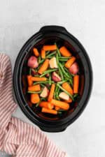 Slow Cooker Chicken and Vegetables - Eating on a Dime