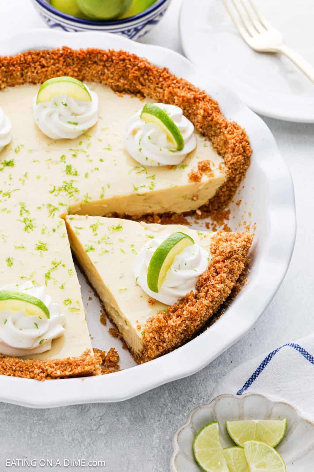 Key Lime Pie - Eating on a Dime