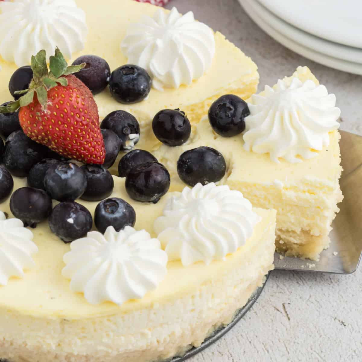Easy Cottage Cheese Cake - (High protein Cheesecake Recipe)