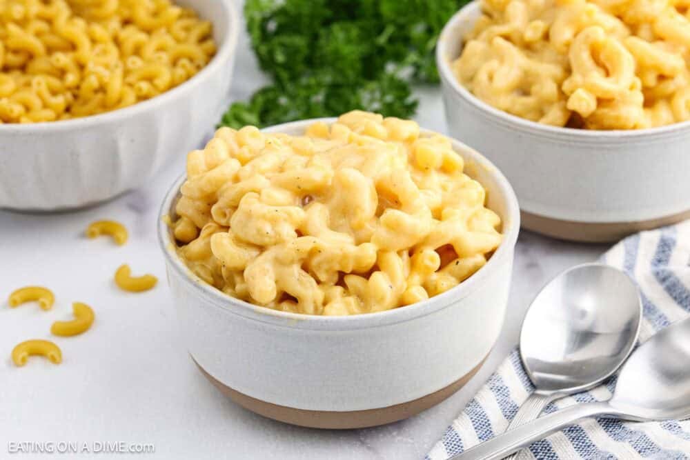 Crock Pot Velveeta Mac and Cheese Made Easy - Eating on a Dime