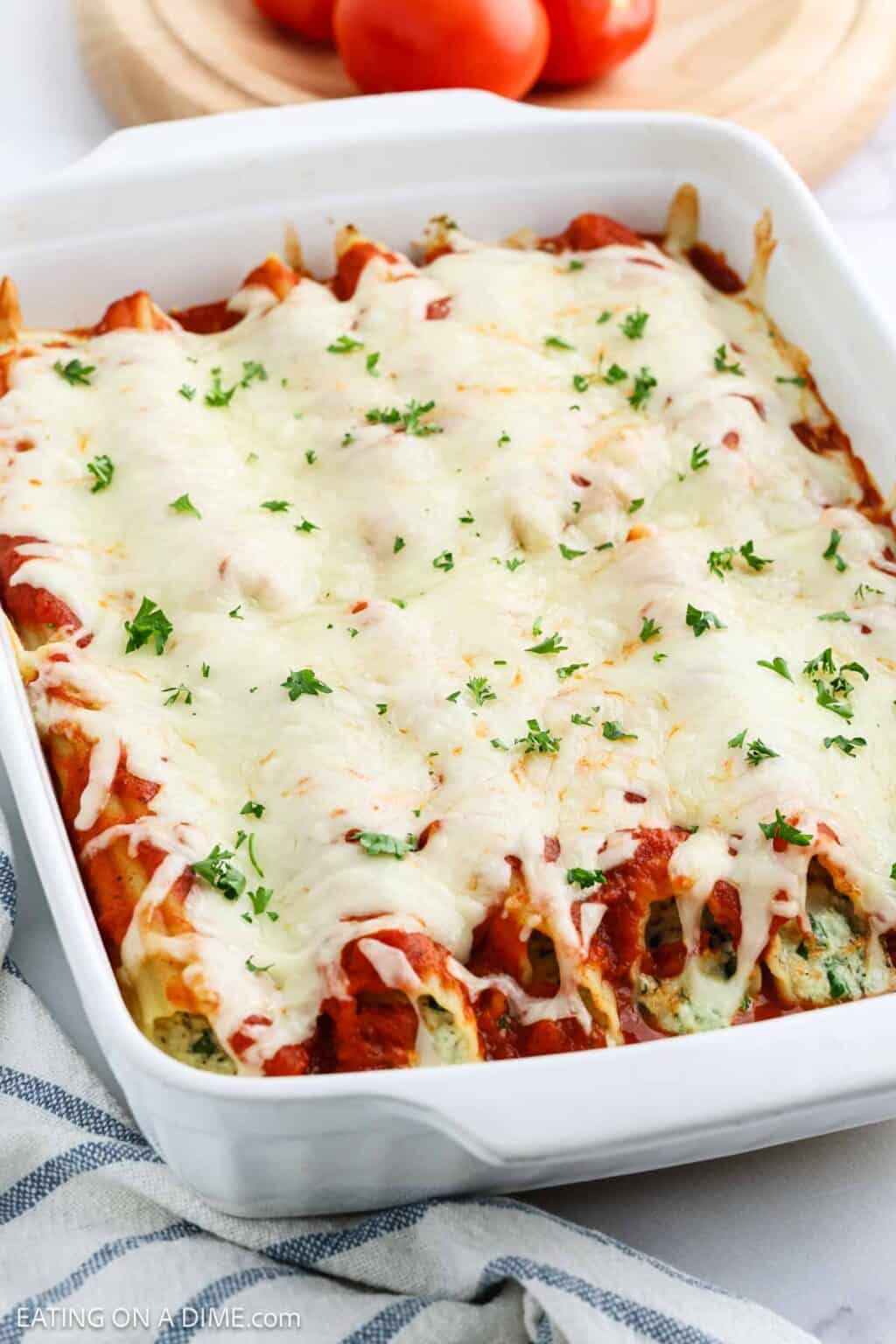 Manicotti: A Quick and Delicious Pasta Dish - Eating on a Dime