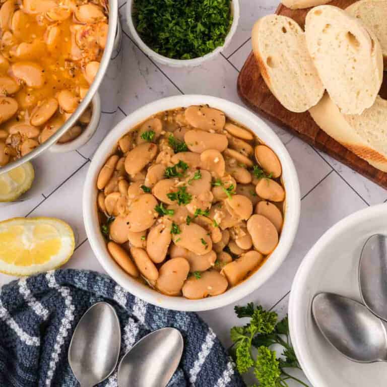Butter Beans Recipe: Quick and Easy Side Dish - Eating on a Dime