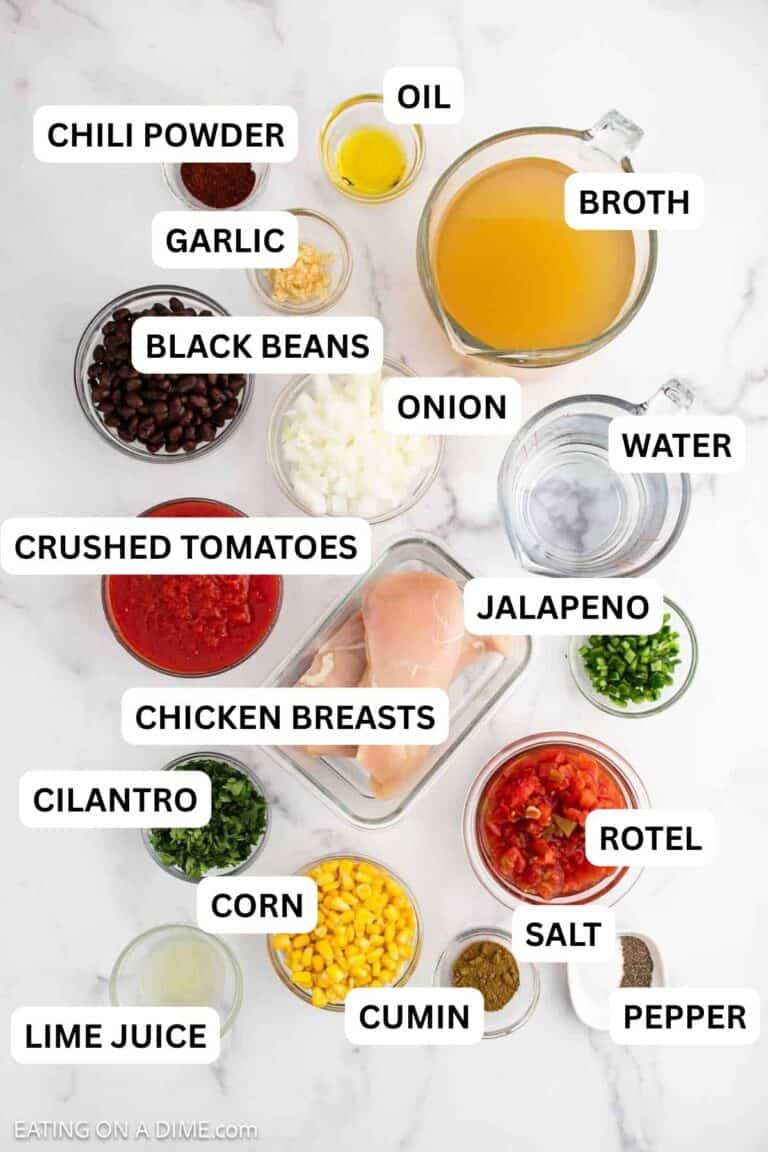 Chicken Tortilla Soup Recipe for Busy Nights - Eating on a Dime