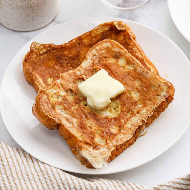 Eggnog French Toast for a Cozy Winter Breakfast - Eating on a Dime