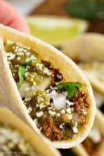 Ground Beef Street Tacos for Quick Family Dinners - Eating on a Dime