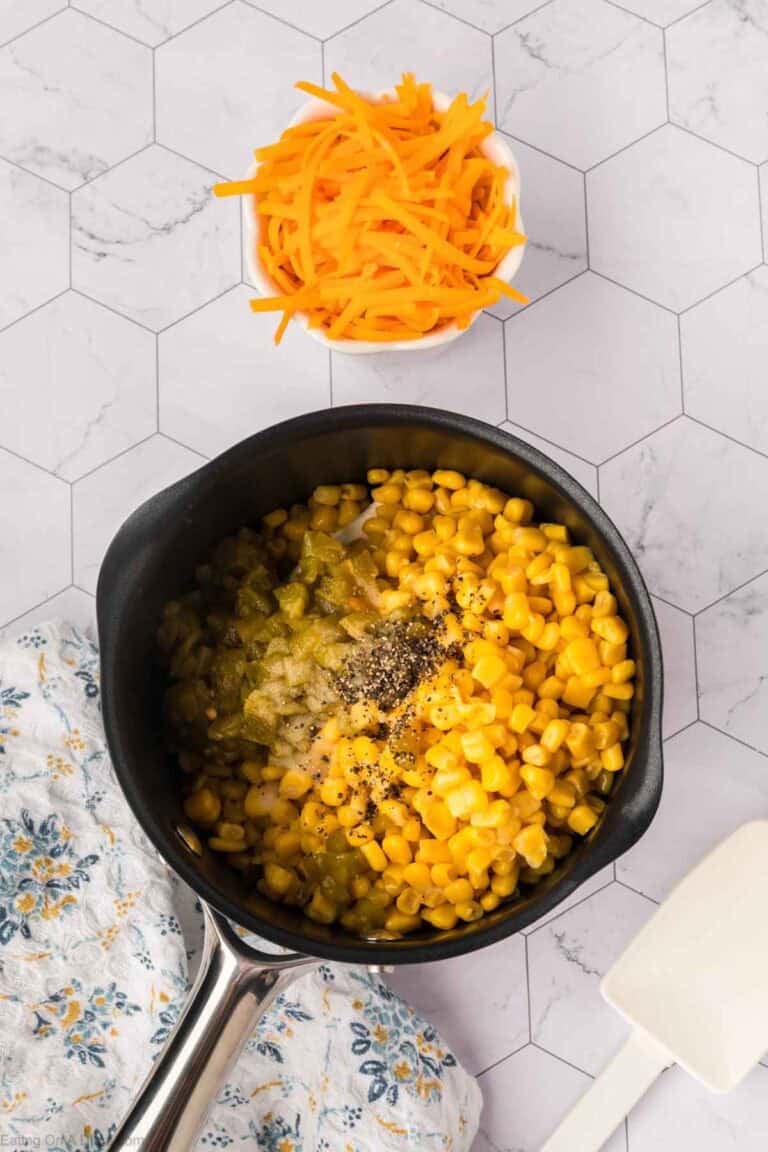 Cheesy Corn Recipe for a Comforting Side Dish - Eating on a Dime