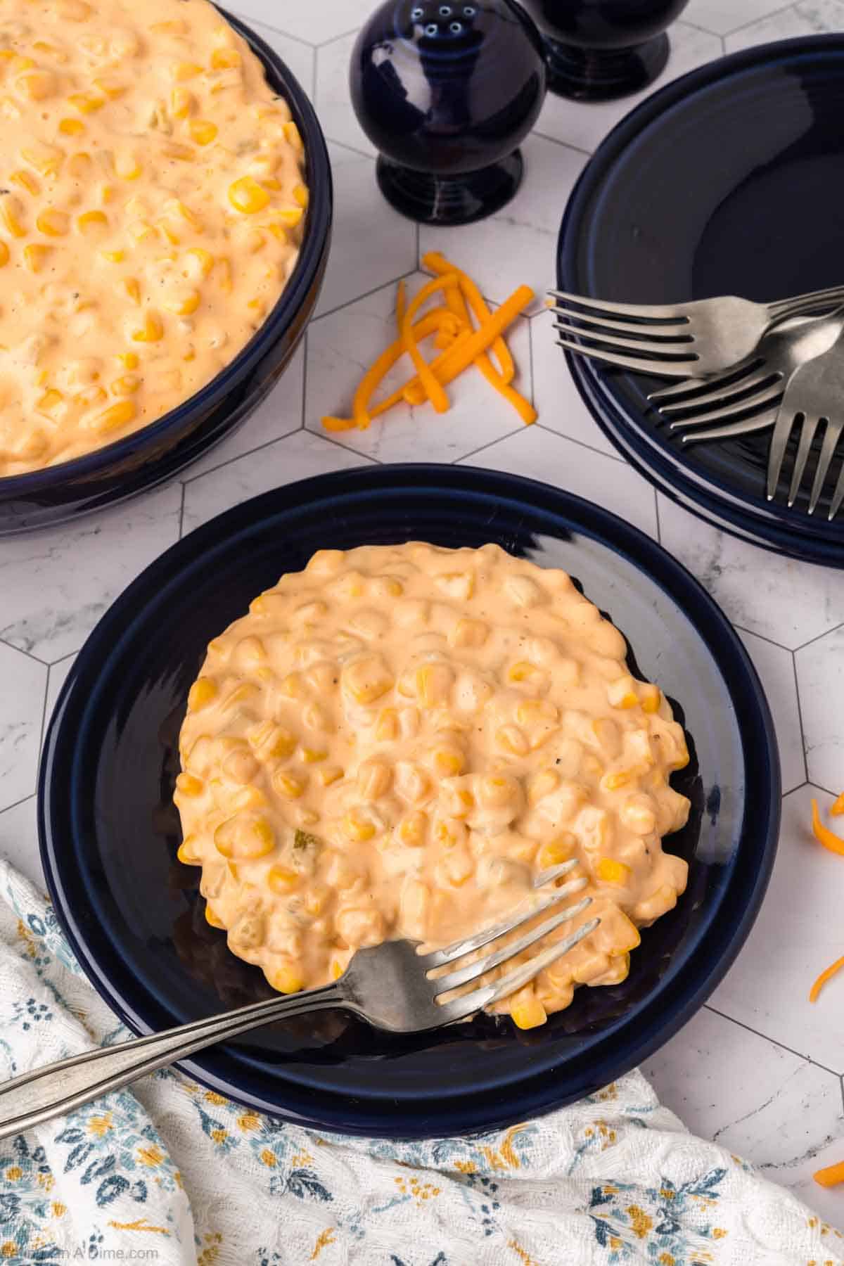 Cheesy Corn Recipe for a Comforting Side Dish - Eating on a Dime