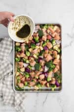 Sheet Pan Chicken and Veggies: Healthy One-Pan Meal - Eating on a Dime