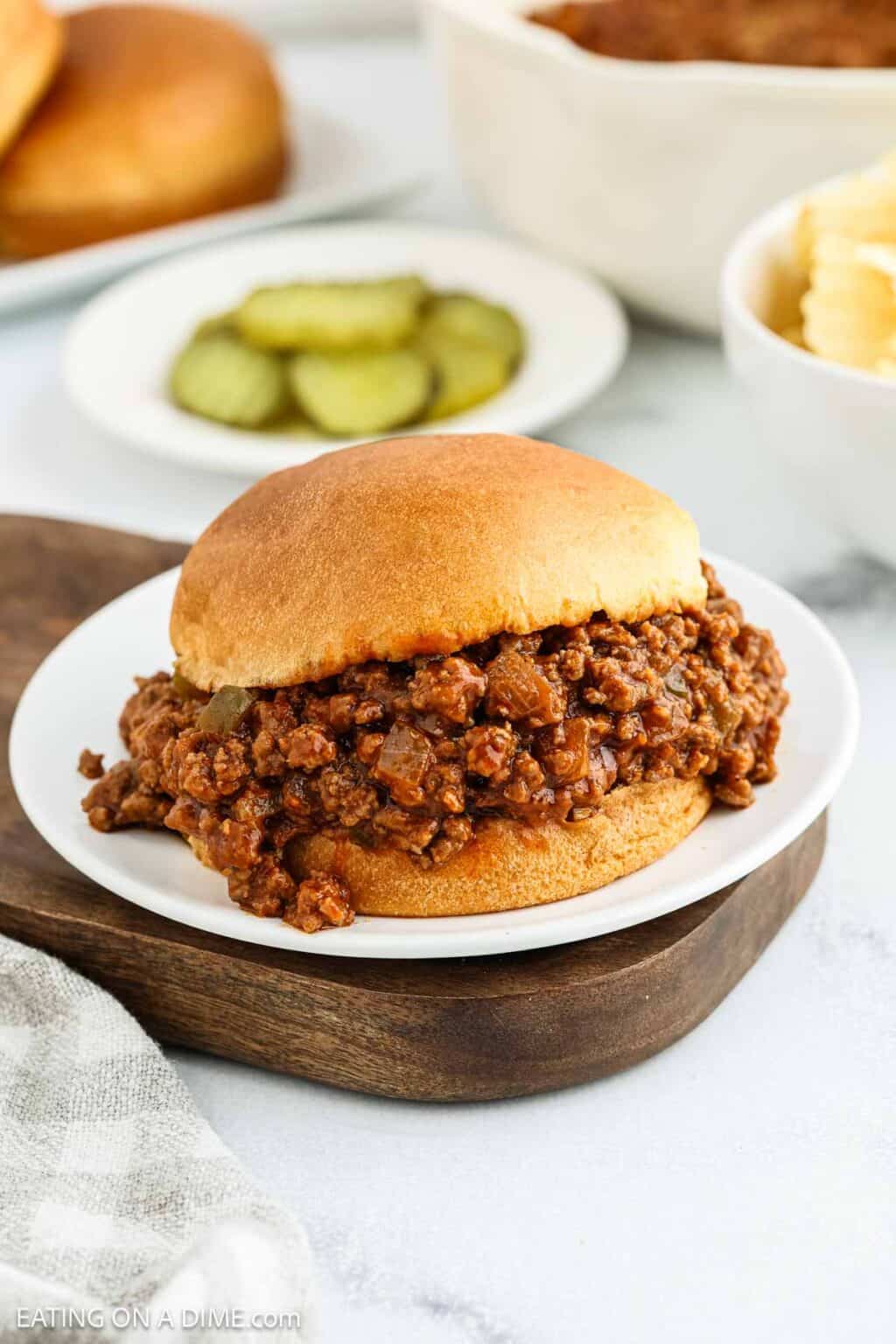 Manwich Sloppy Joes: Quick and Easy Dinner - Eating on a Dime