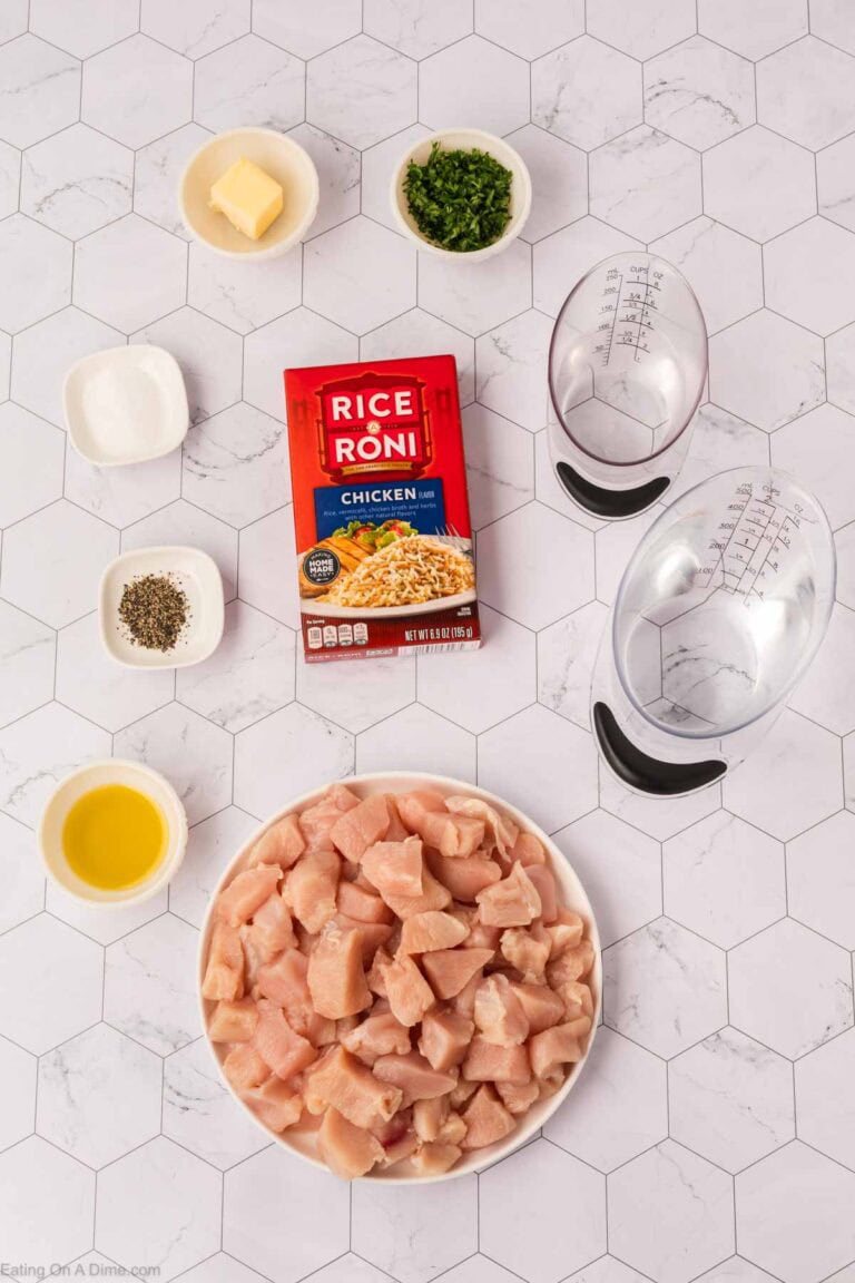 Rice A Roni Chicken Casserole One-Pan Dinner Idea - Eating on a Dime