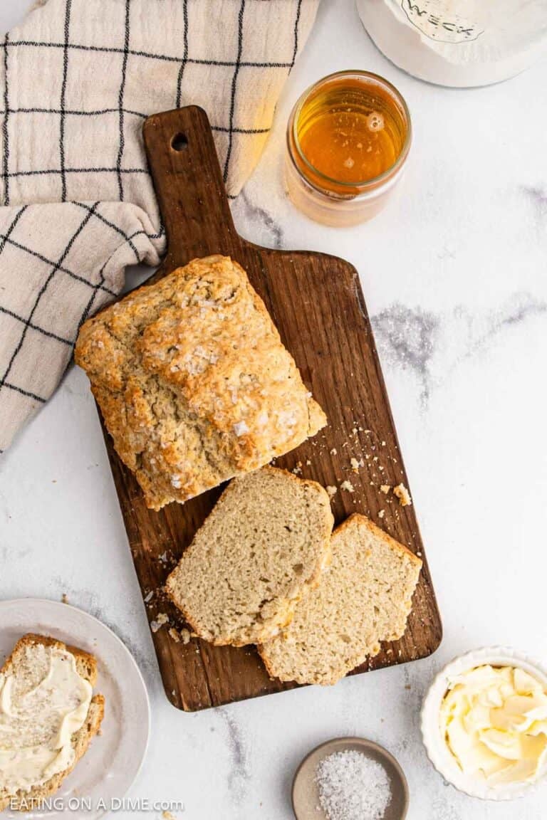 Beer Bread: No Yeast and No Kneading Needed - Eating on a Dime