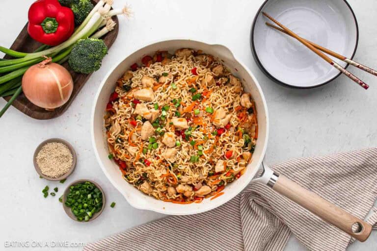 Chicken Ramen: Easy, Tasty, and Quick to Make - Eating on a Dime