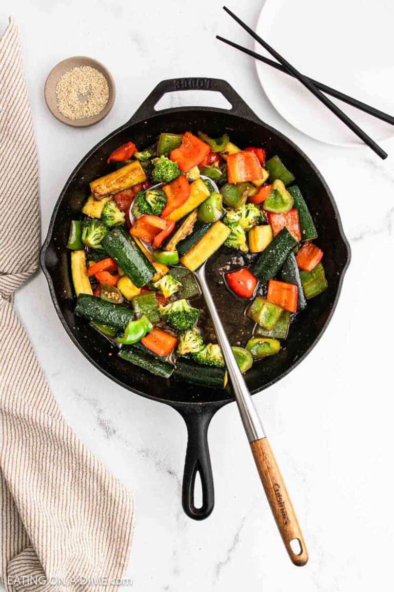 Hibachi Vegetables That Pair Perfectly with Dishes - Eating on a Dime