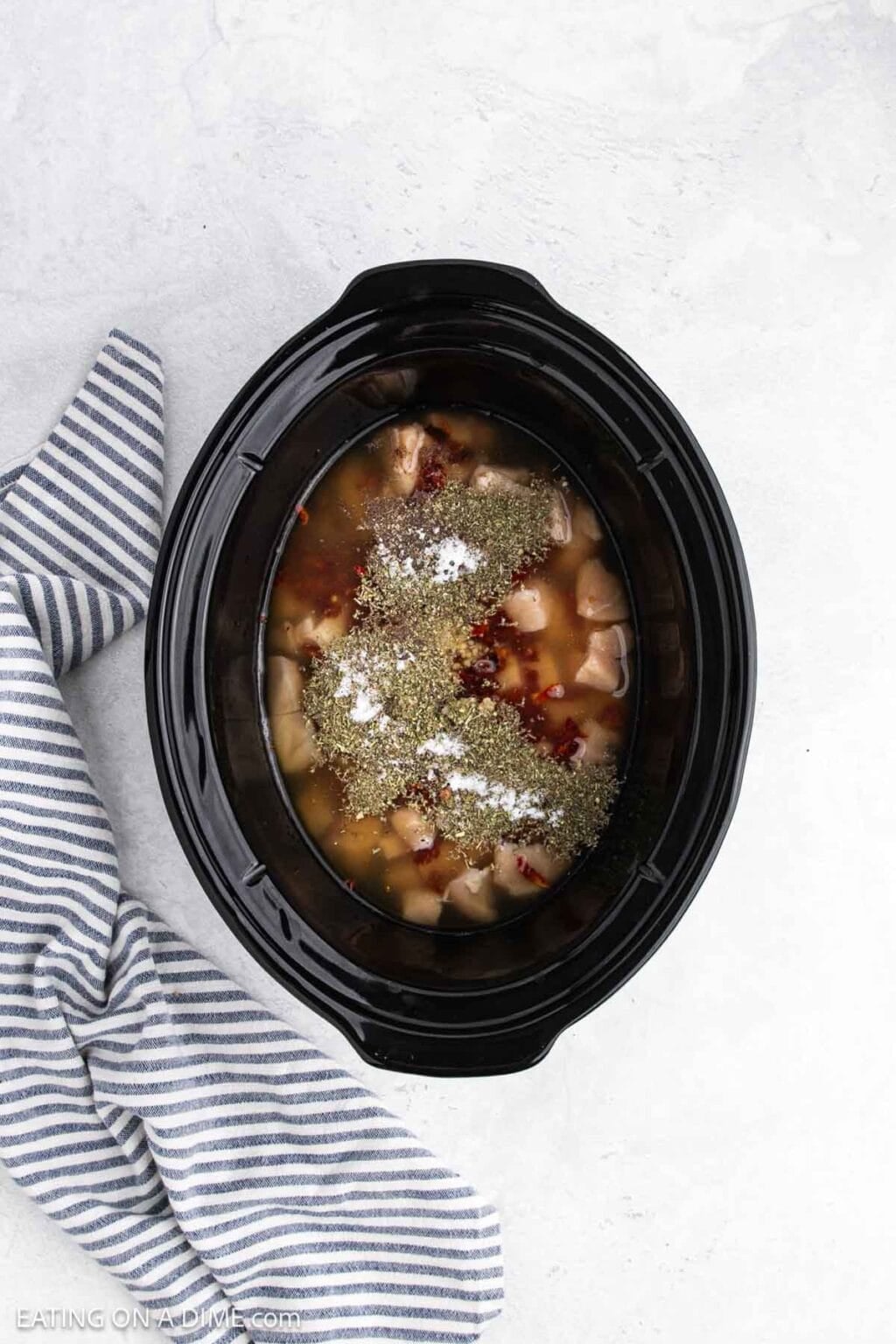 Crockpot Chicken Orzo: Comfort Food Made Easy - Eating on a Dime