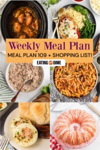 Cheap & Easy Meal Plan with Simple Recipes - Eating on a Dime